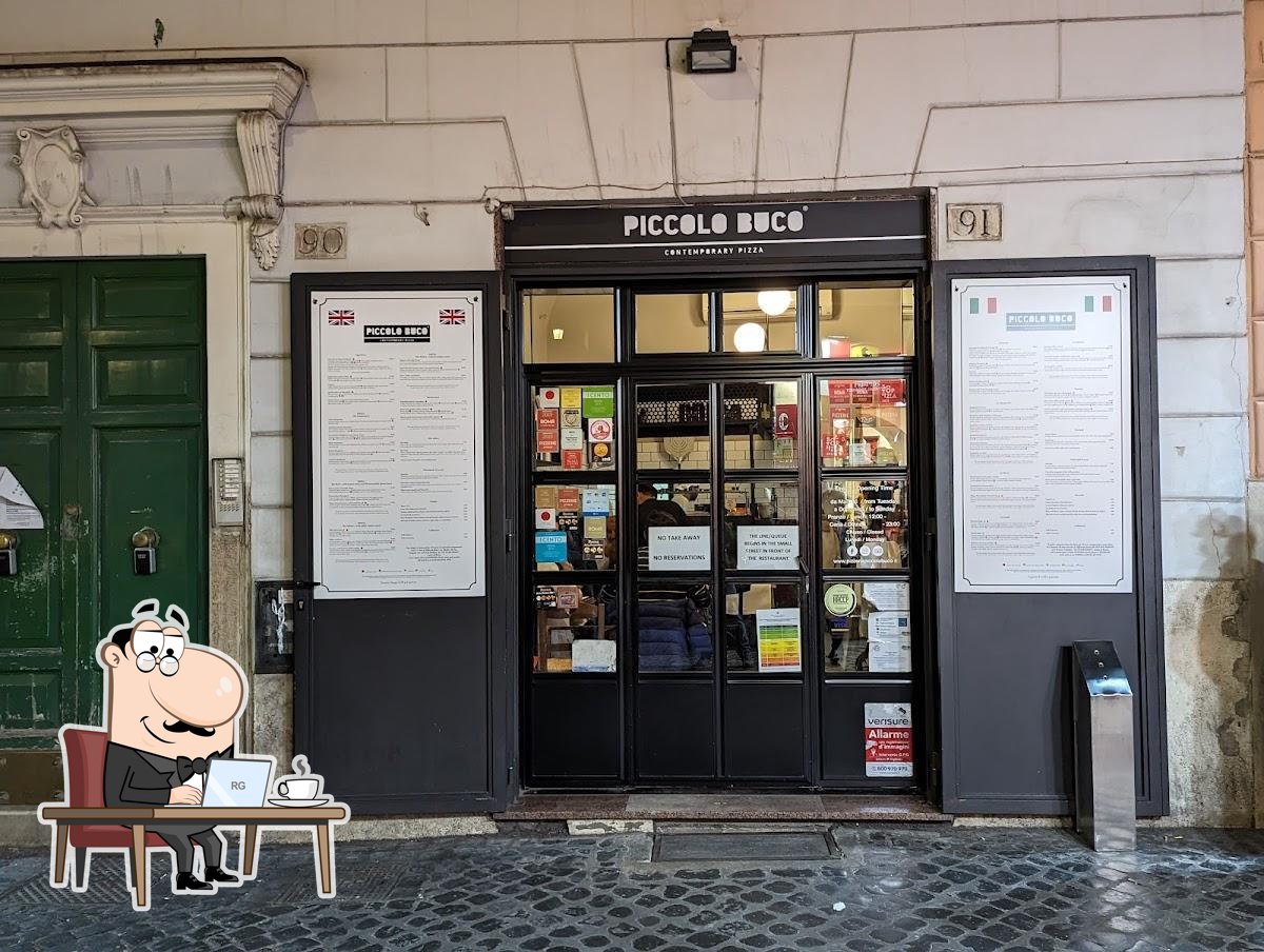 Piccolo Buco (NO PRENOTAZIONI-NO RESERVATIONS), Rome - Restaurant menu ...