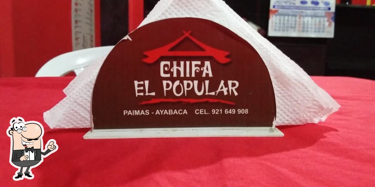 Chifa el popular - Restaurant menu, prices and reviews