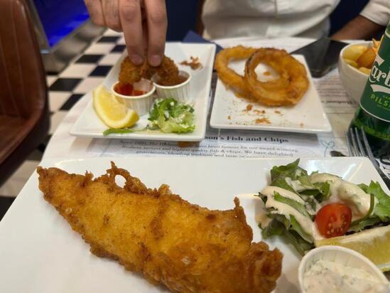 Fishoria Fish and Chips, London - Restaurant menu, prices and reviews