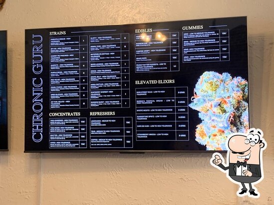 Chronic Guru Dispensary & Lounge - Deland, DeLand - Restaurant menu ...