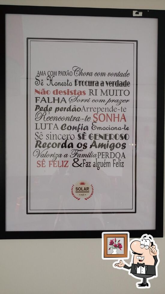 Restaurante café Solar, Lobão - Menu do restaurante, preços e opiniões