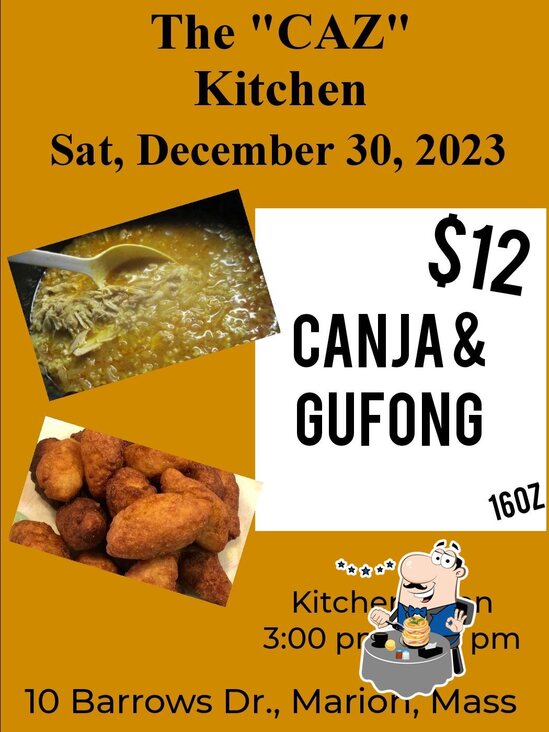 The Caz, Marion - Restaurant menu, prices and reviews