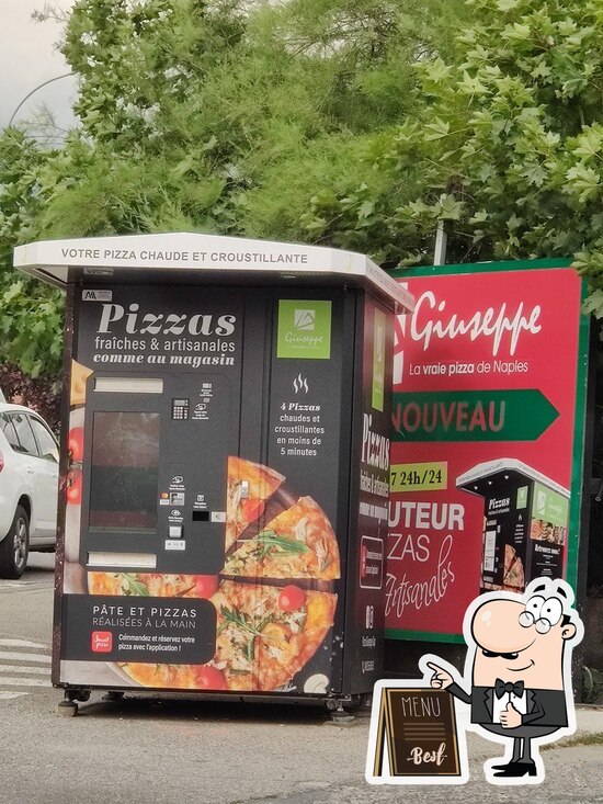 Distributeur à pizza Giuseppe, Gap - Menu du restaurant, prix et avis