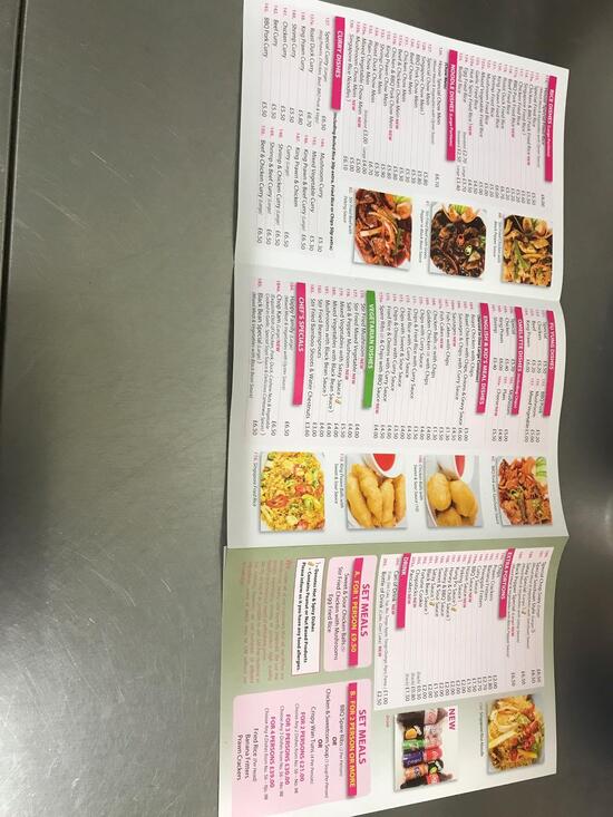 Golden pool, Southampton - Restaurant menu, prices and reviews