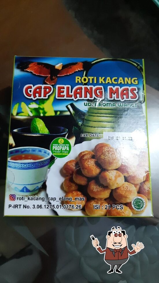 Roti Kacang Cap Elang Mas Sei Rampah, Sei Rampah - Restaurant menu ...