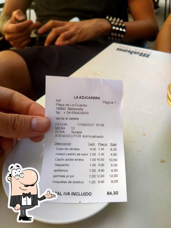 La azucarera, Salobreña - Restaurant menu, prices and reviews