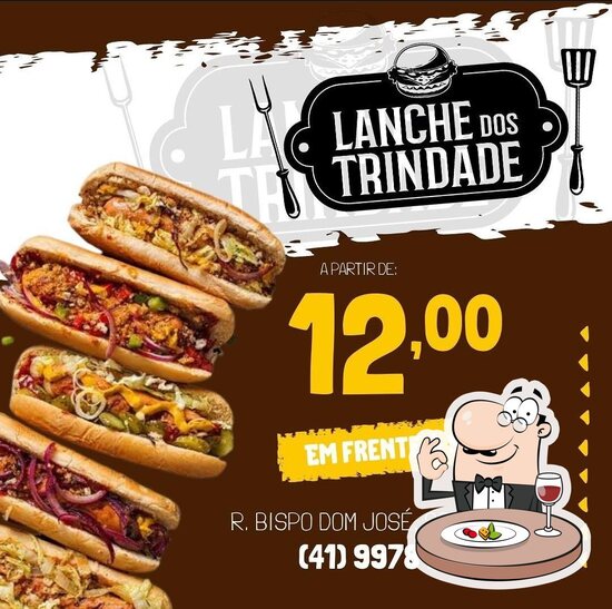 Lanche dos Trindade, Curitiba - Menu do restaurante, preços e opiniões