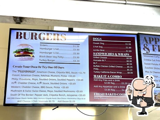 Tigerville Grille, Campbellsville - Restaurant menu, prices and reviews