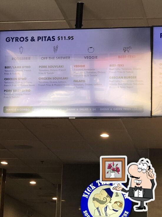 Nick The Greek, Fullerton - Restaurant menu, prices and reviews